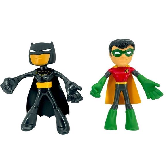 DC Comics | Toys | Dc Mattel Justiceleague Batman And Robin Flextreme ...
